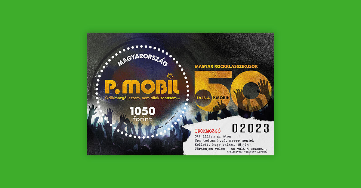 Magyar Posta Zrt. - 50 éves a P.Mobil
