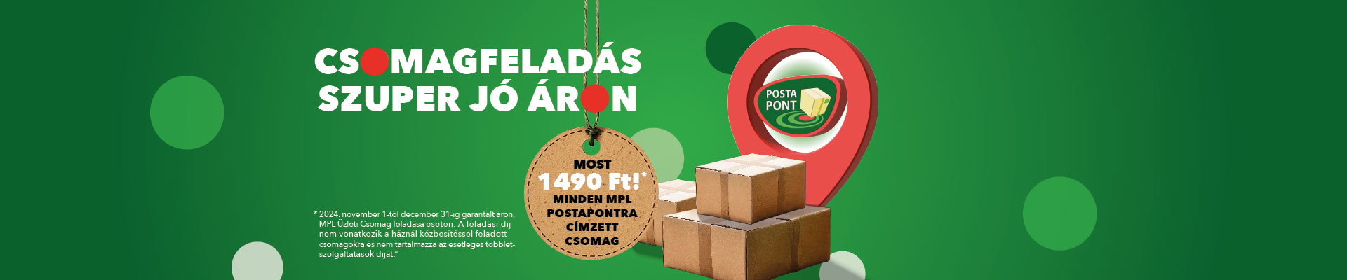 Magyar Posta Zrt. - MPL Üzleti csomag lakossági ügyfeleknek